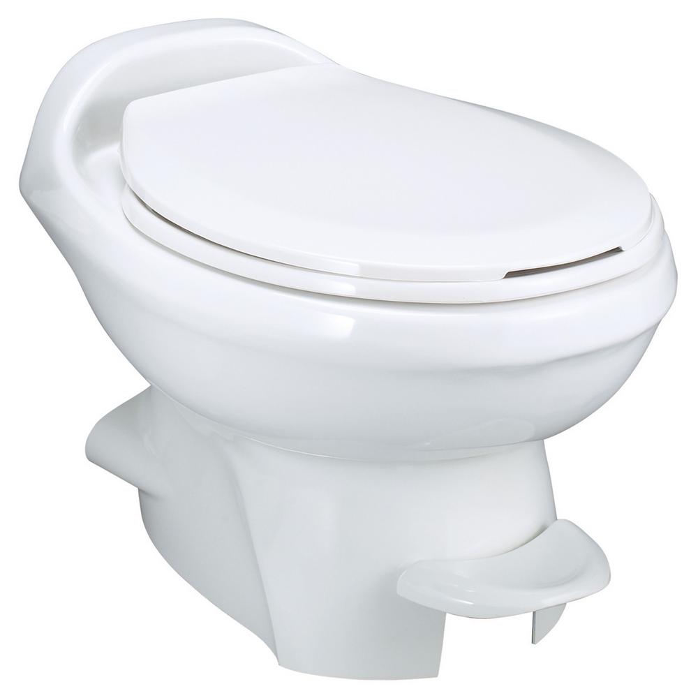 THETFORD Aqua-Magic Style Plus Toilet with Water Saver - Low, White ...