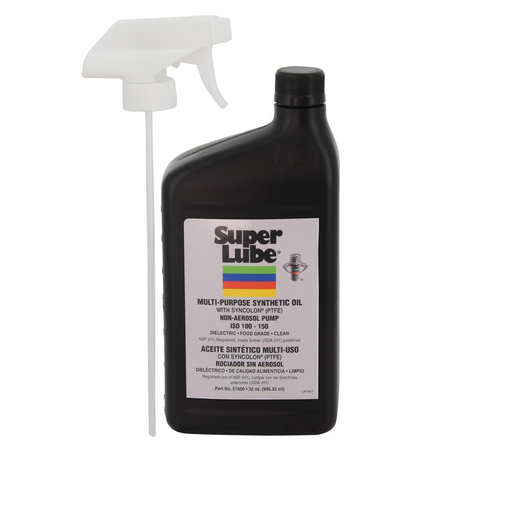 Super Lube 1 Qt. Bottle Multi-Purpose Synthetic Oil with Syncolon (PTFE ...