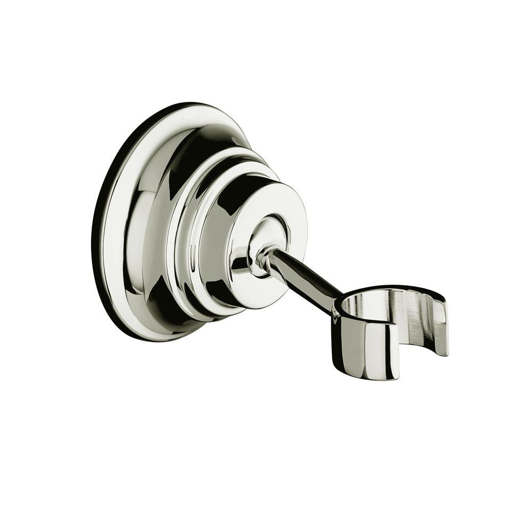 KOHLER Bancroft Wall-Mount Handshower Holder in Polished Nickel-K-10599 ...