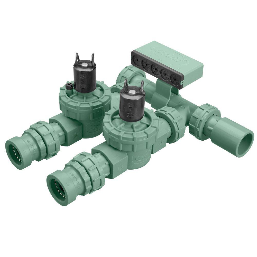 Orbit Eco-Lock Preassembled Manifold-36252 - The Home Depot