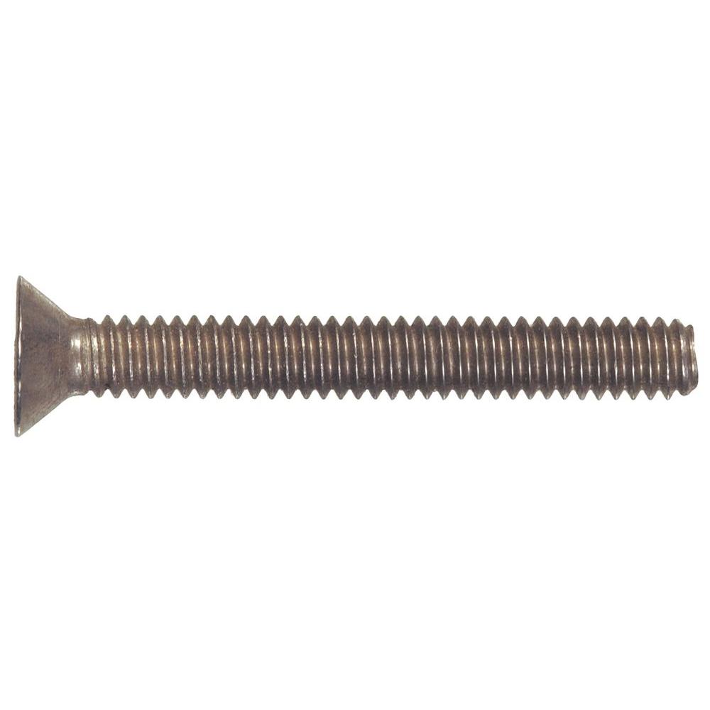 Hillman #6-32 x 3/8 in. Phillips Flat-Head Machine Screws (30-Pack ...