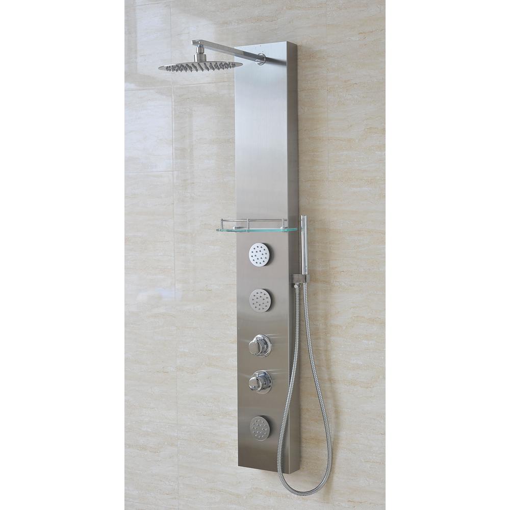 VALORE VS 2001 37 In H X 8 In W X 21 In D Full Install 3 Jet Shower