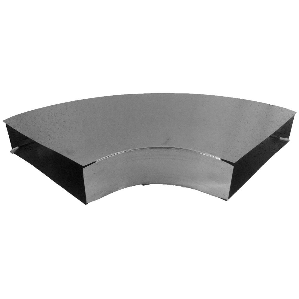 Speedi Products 12 In X 3 25 In Wall Stack Long Way 90 Degree Elbow speedi-products-12-in-x-3-25-in-wall-stack-long-way-90-degree-elbow