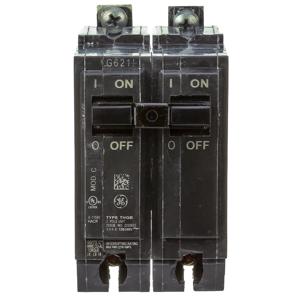GE 50 Amp Double Pole Bolt On Breaker THQB2150 The Home Depot