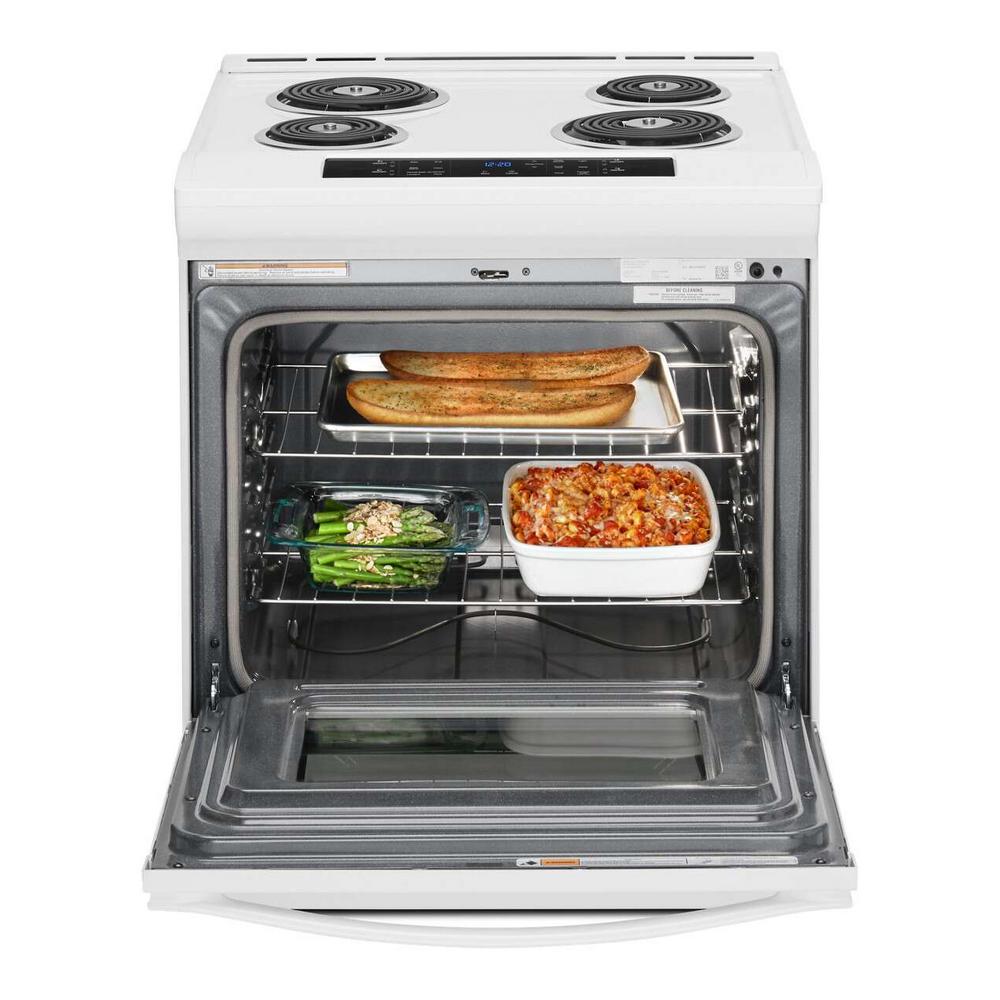 Whirlpool - White - Single Oven Electric Ranges - Electric Ranges - The ...