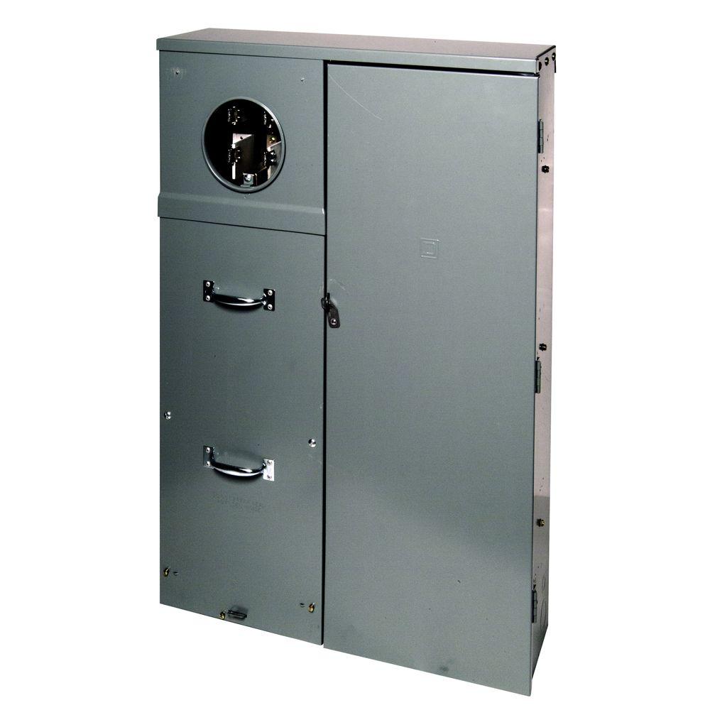 Siemens 400 Amp 4-Space 4-Circuit Levery Bypass Meter Main Combination ... Siemens 400 Amp 4-Space 4-Circuit Levery Bypass Meter Main Combination ...