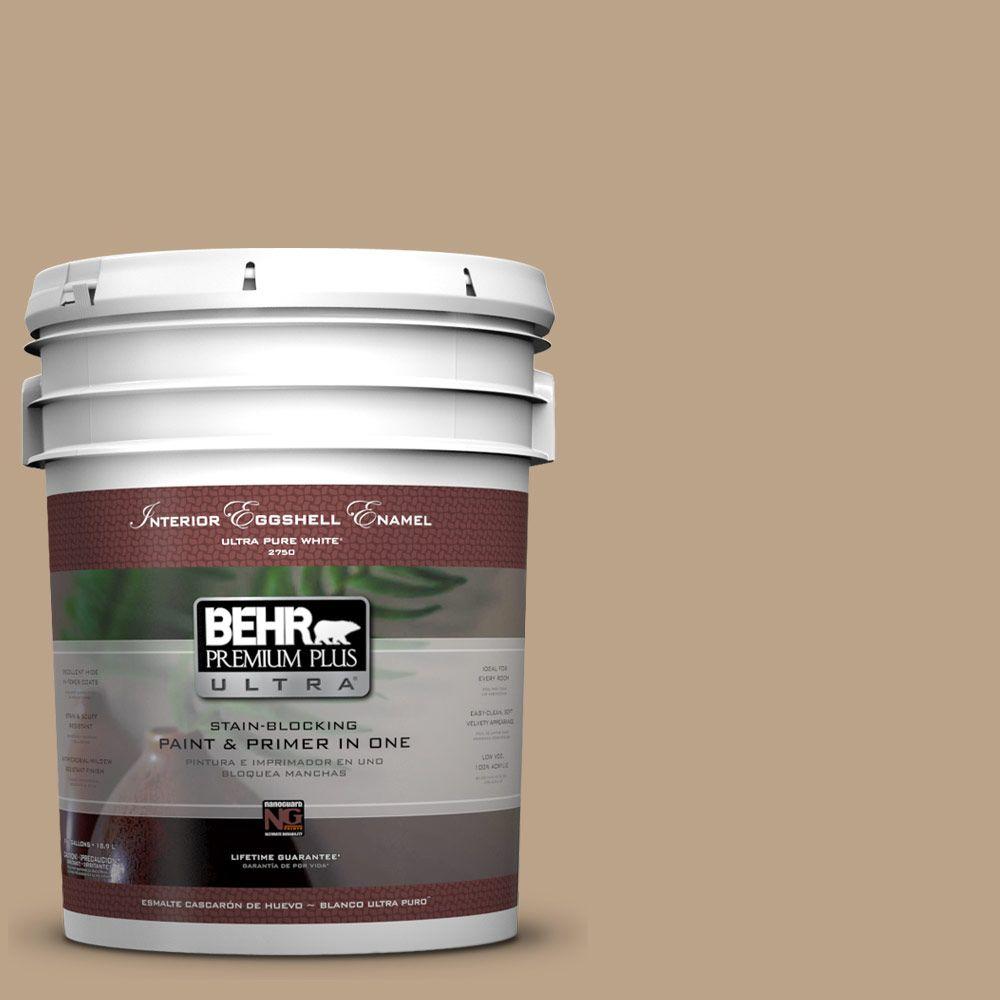 BEHR Premium Plus Ultra 5-gal. #710D-4 Harvest Brown Eggshell Enamel ... BEHR Premium Plus Ultra 5-gal. #710D-4 Harvest Brown Eggshell Enamel ...