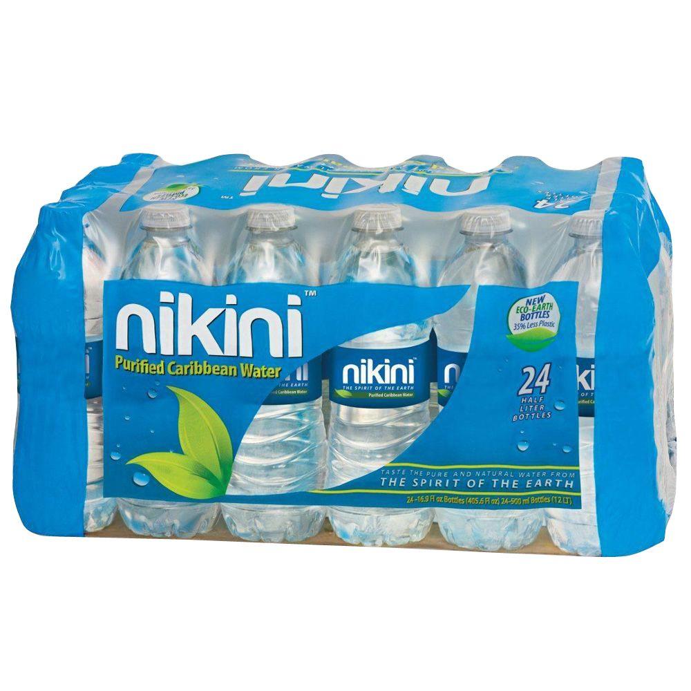Nikini 16.9 fl. oz. Purified Caribbean Water (24-Pack)-8425 - The Home ...