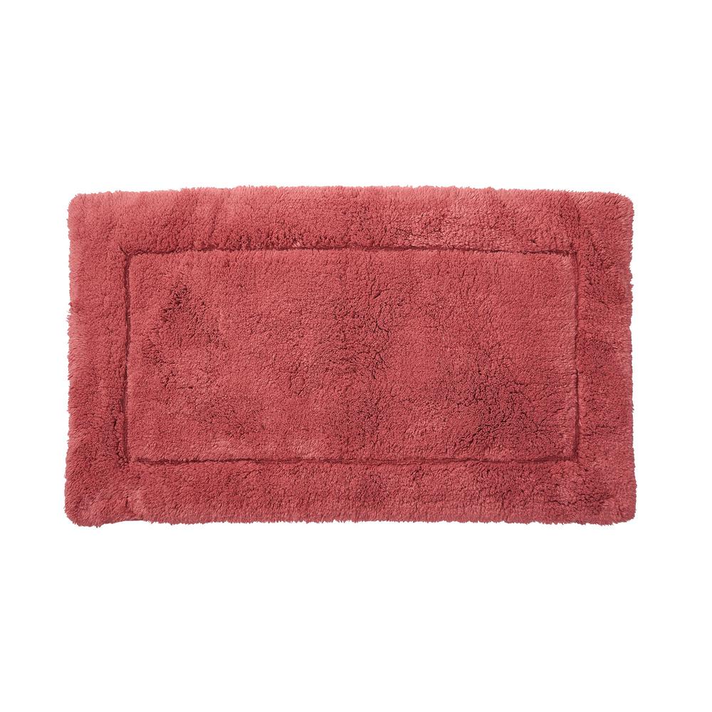 The Company Store Legends 50 in. x 30 in. Cotton Bath Rug in Rouge VK75 ...