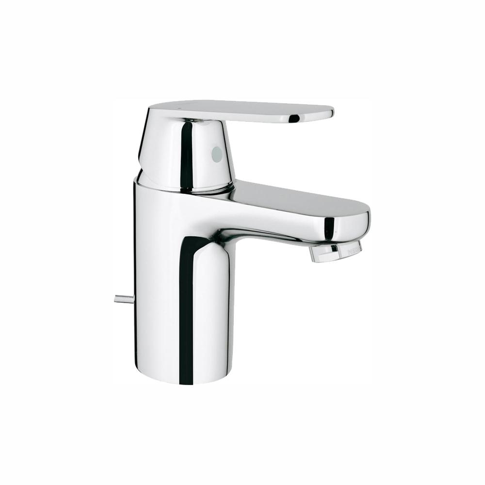GROHE Eurosmart Cosmopolitan Single Hole Single-Handle Low-Arc Bathroom ...