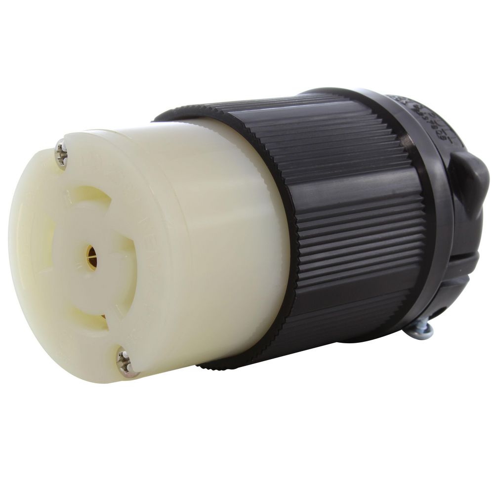 AC WORKS NEMA L21-30P 30 Amp 3-Phase 120/208-Volt 3PY, 5-Wire Locking ...