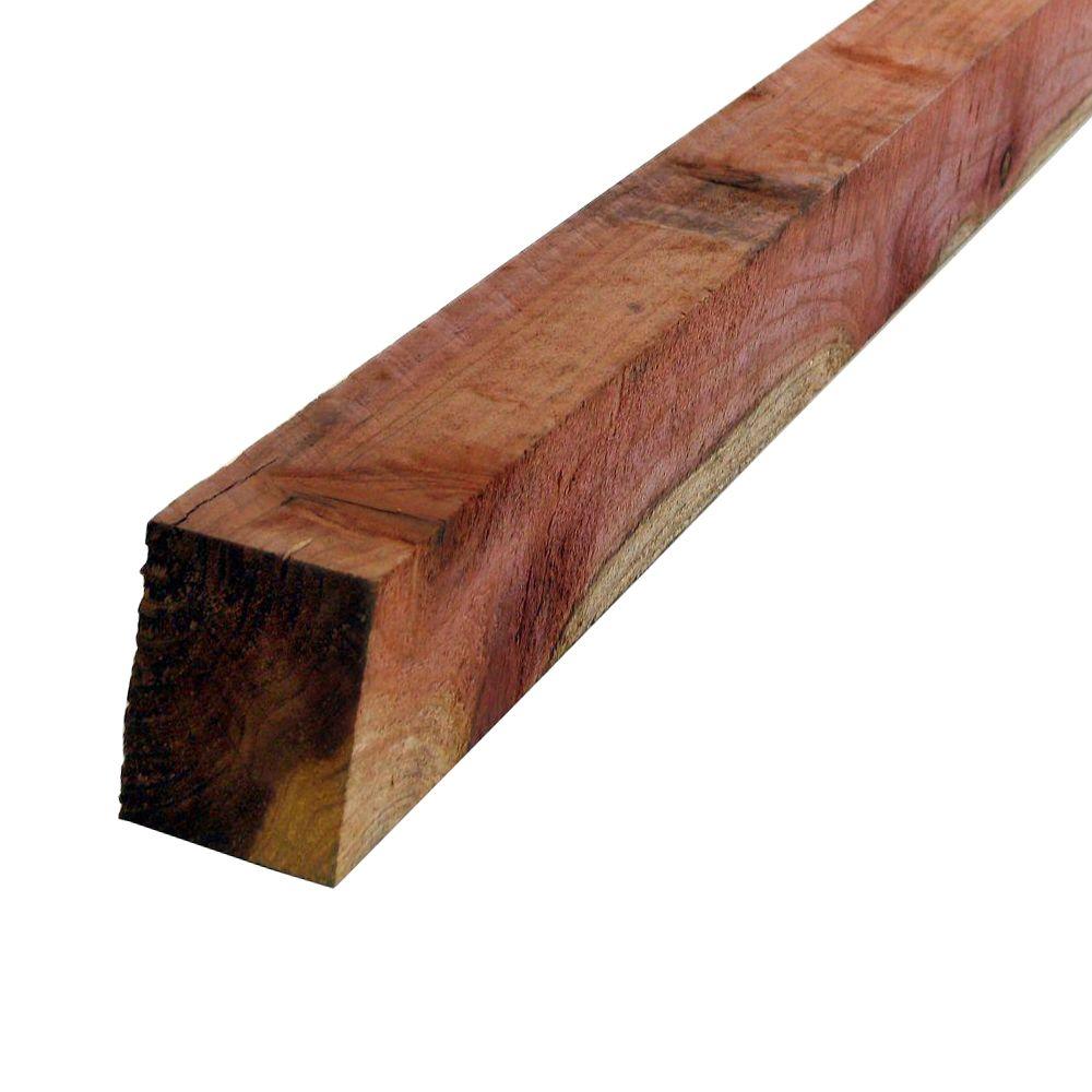 Mendocino Forest Products 4 in. x 4 in. x 7 ft. Rough Construction ...