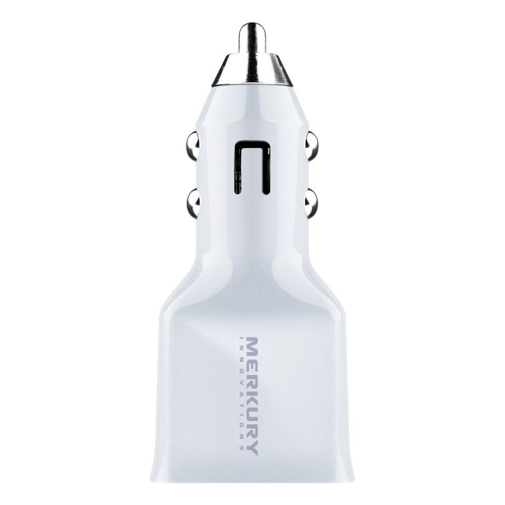 Merkury Innovations Tri-Charge 3.4 Amp Car Charger with 3 USB Ports ...