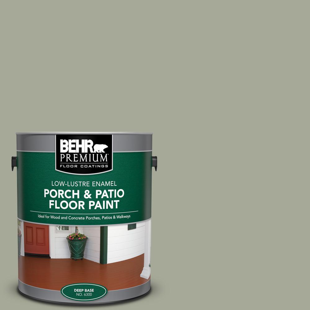 BEHR Premium 1 gal. #PPU10-16 Simply Sage Low-Lustre Enamel Interior ...