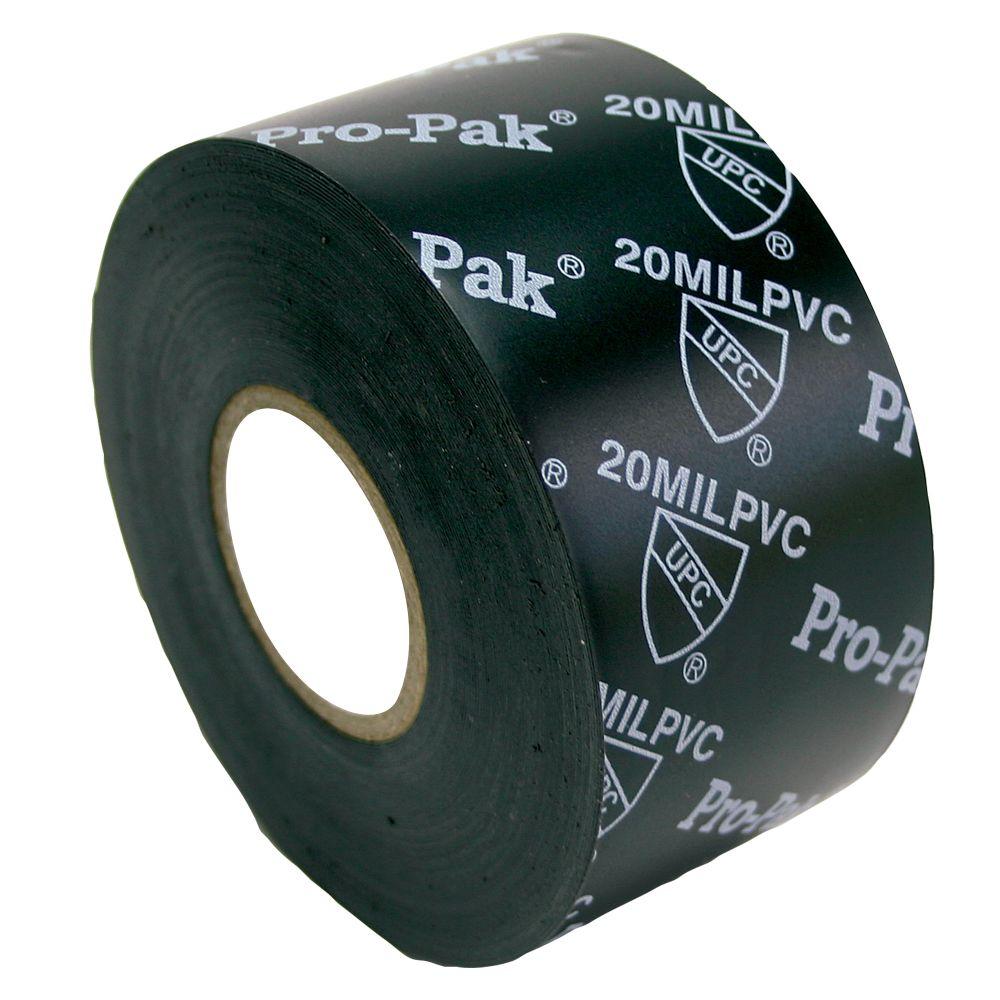 2 In X 50 Ft 20 Mil Pipe Wrap Tape 53550 The Home Depot