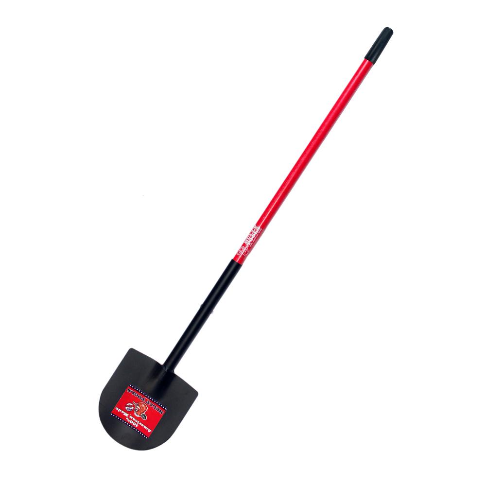 Bully Tools 12-Gauge Weighted Caprock/Pony Shovel with Fiberglass Long ...