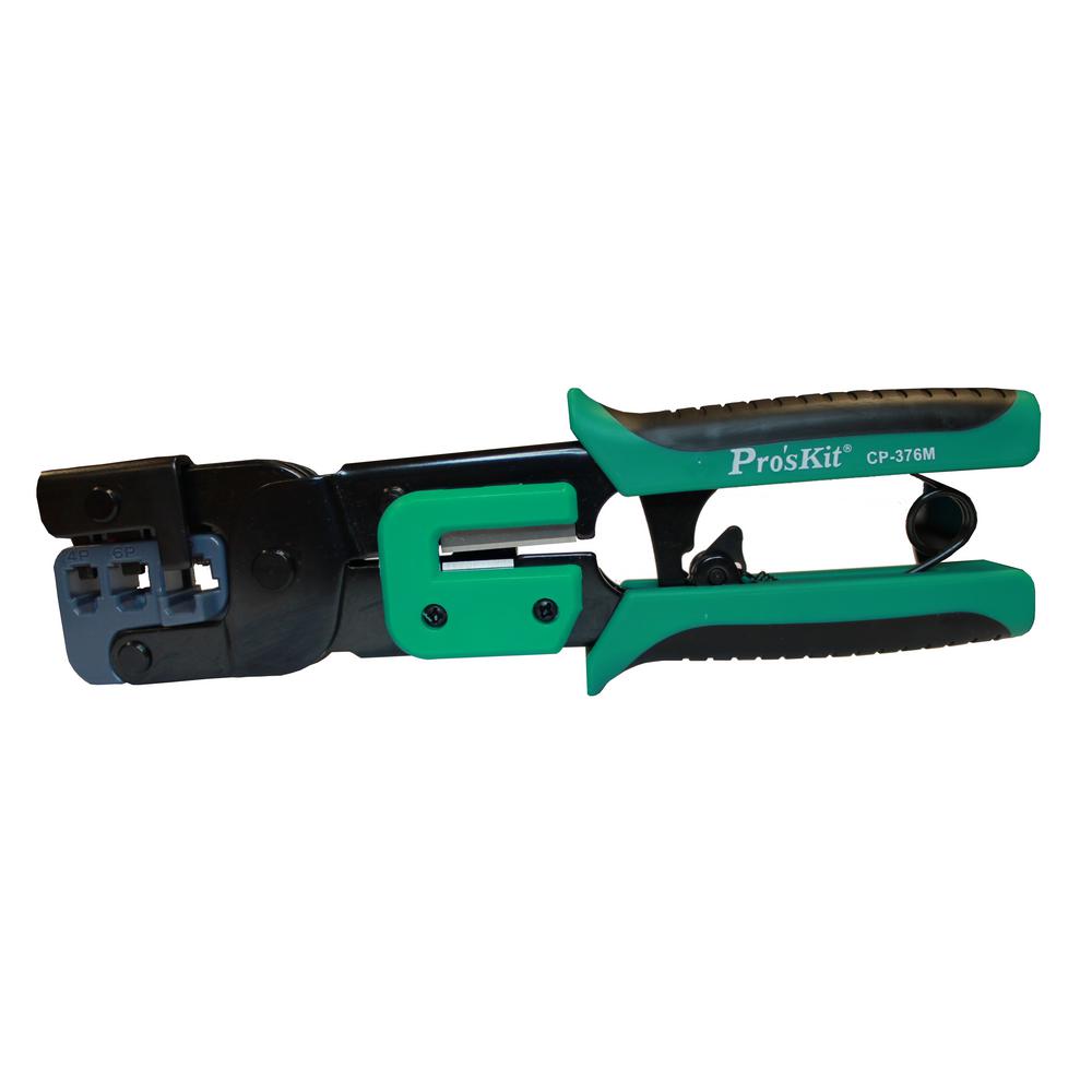 Pro'sKit Modular Plug Crimping Tool-CP-376M - The Home Depot