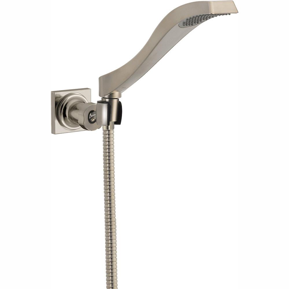 Delta Dryden 1 Spray Hand Shower In Stainless 55051 Ss The Home Depot