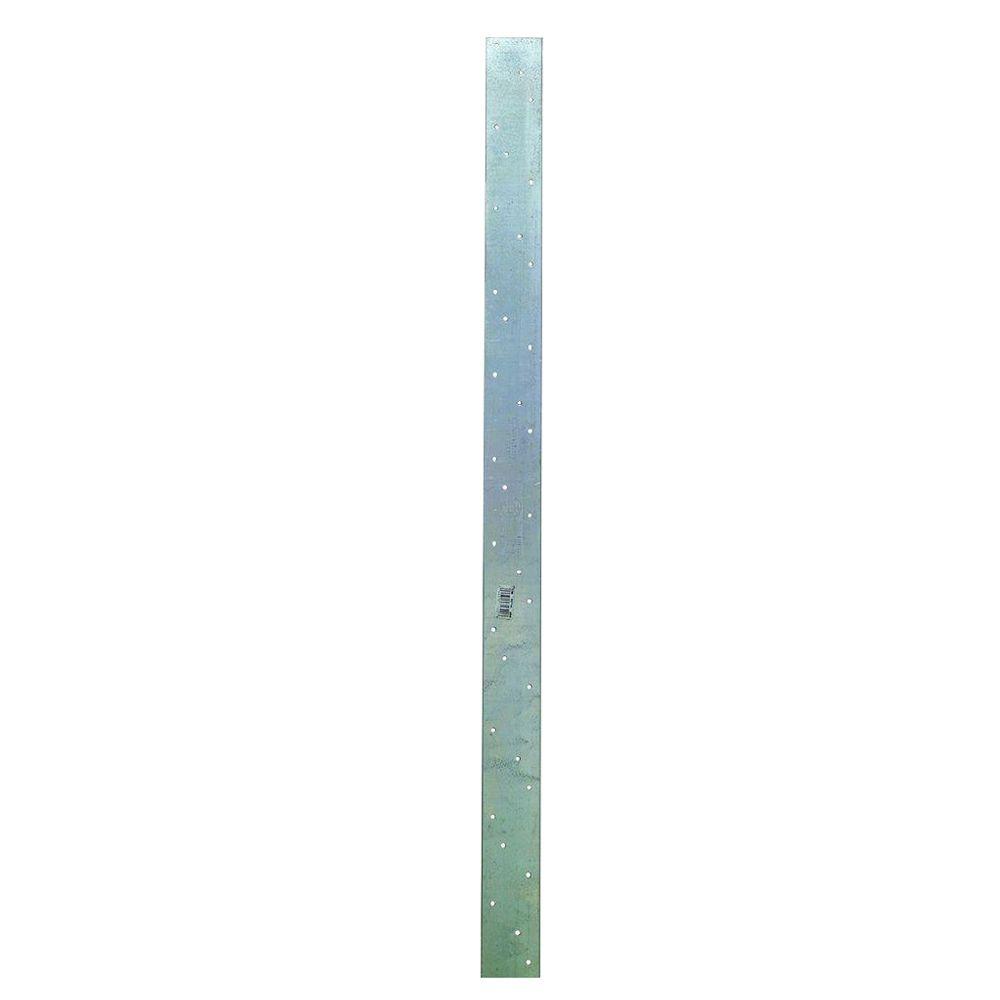 Simpson Strong-Tie MSTI 48 in. 12-Gauge Galvanized Medium Strap Tie ...