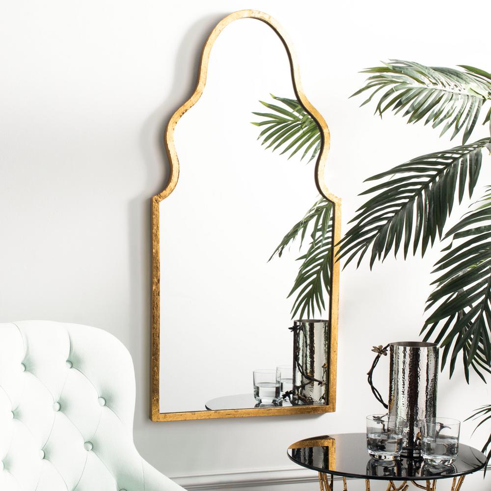 Safavieh Parma Asymmetrical Iron Framed Mirror-MIR4094A - The Home Depot