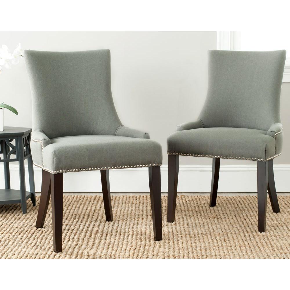 HomeSullivan Whitmire Camel Linen Parsons Dining Chair (Set of 2 ...
