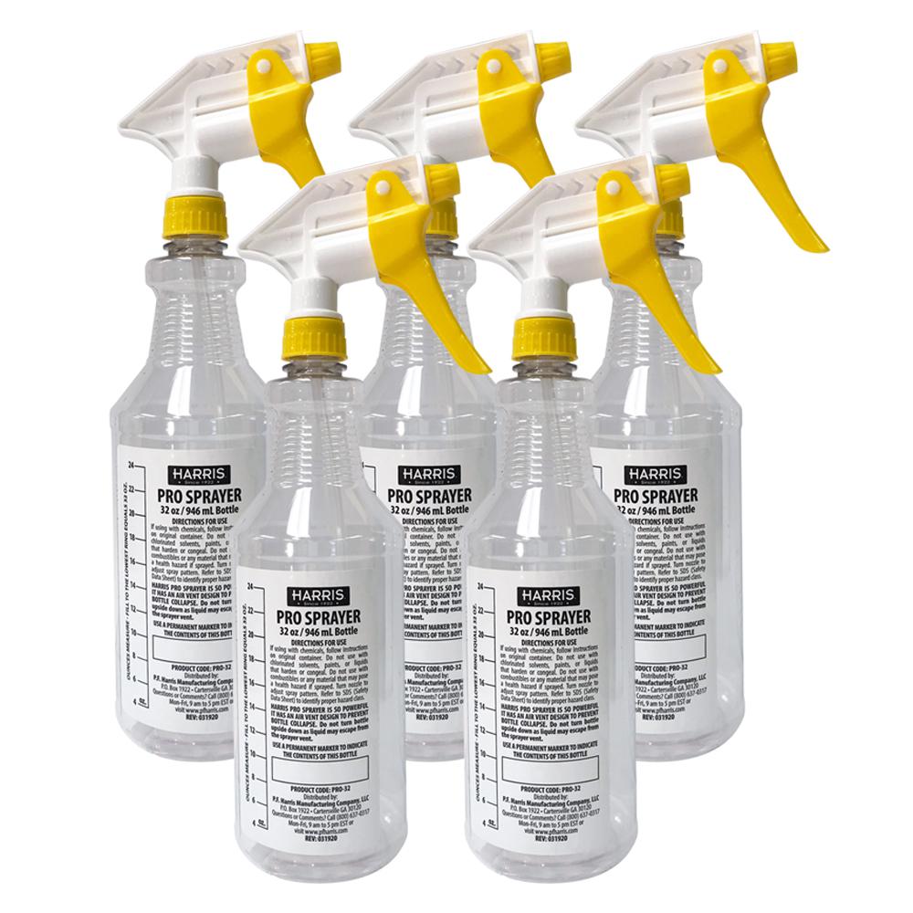 SUPPLYAID 32 oz. All-Purpose Leak-Proof Plastic Spray Bottles with ...