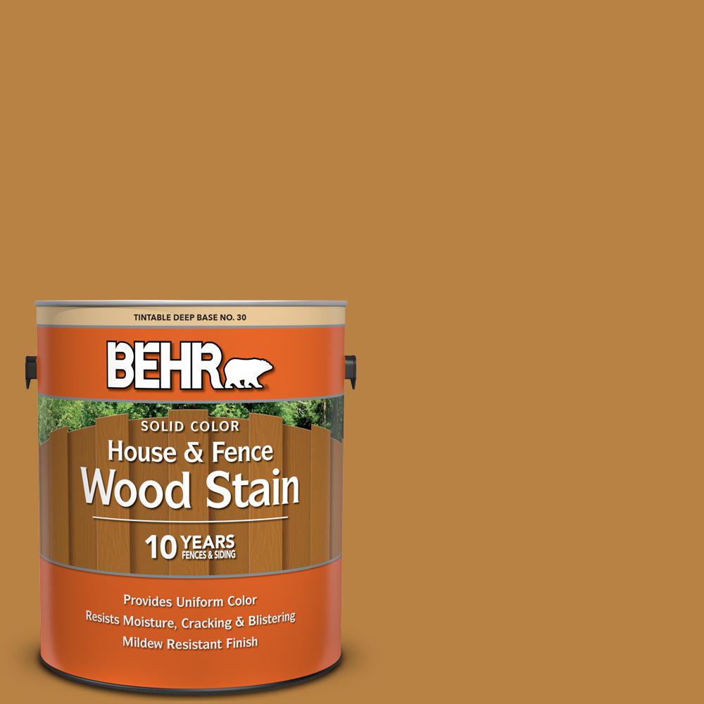 BEHR 1 gal. #M270-7 Wild Ginger Solid Color House and Fence Exterior ...