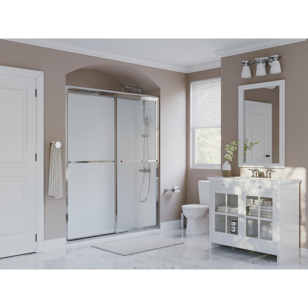 Coastal Shower Doors Paragon 56 In To 57 5 In X 70 In Framed Sliding