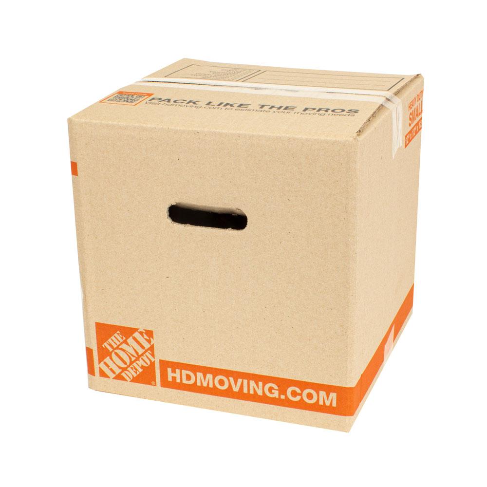 The Home Depot 12 In L X 12 In W X 12 In D Heavy Duty Moving Box 10