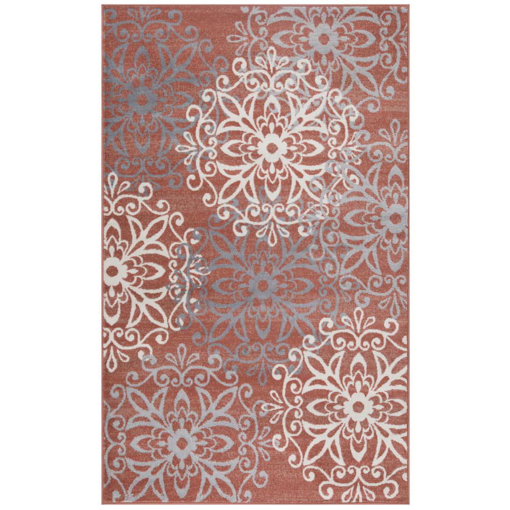 SUPERIOR Leigh Beige 8 ft. x 10 ft. Rectangle Abstract Geometric ...