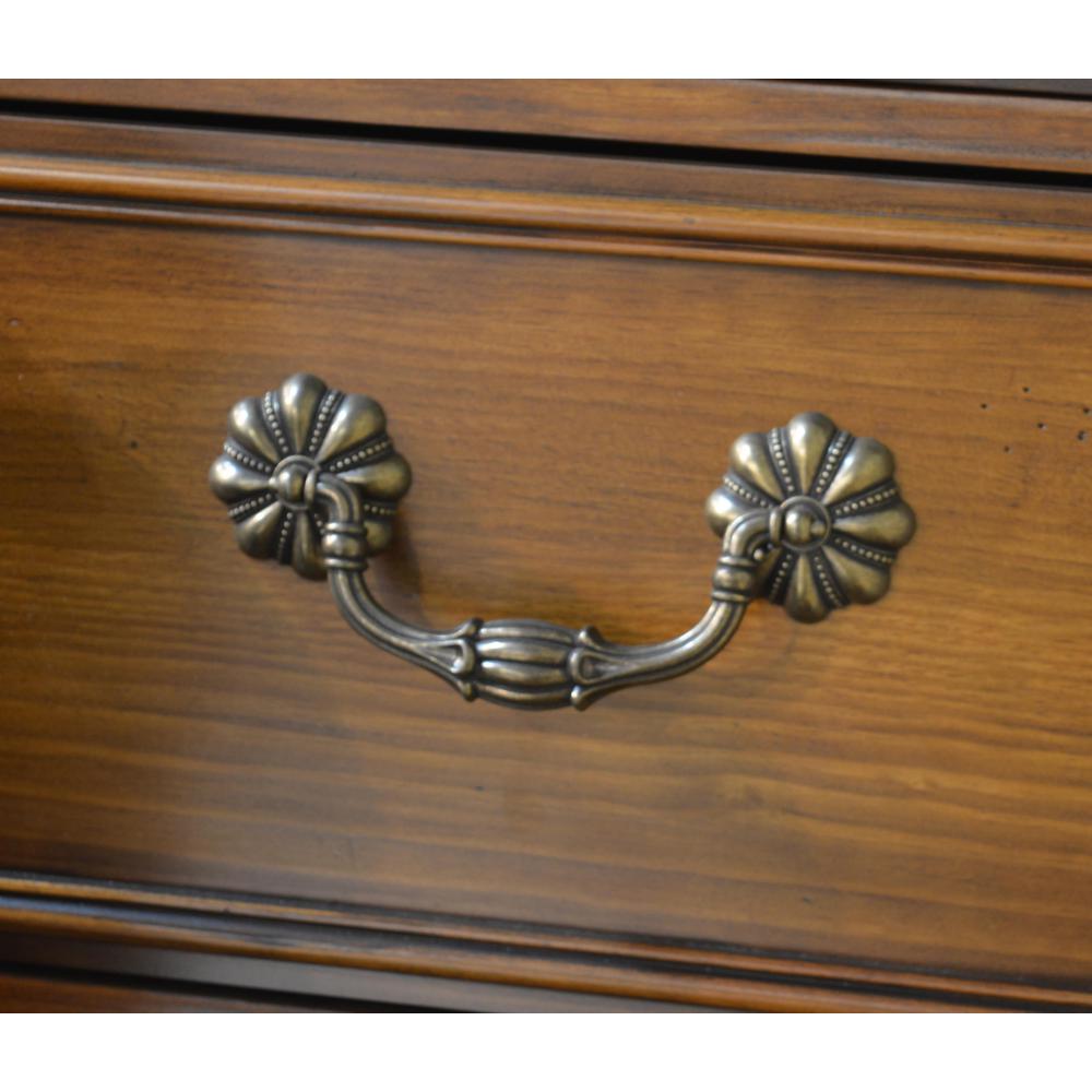 Picket House Furnishings Barrow 5-Drawer Oak Chest-BQ600CH - The Home Depot