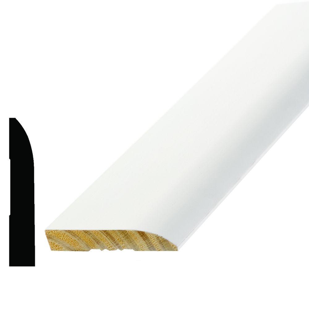 Alexandria Moulding WM 713 9 16 In X 3 1 4 In X 96 In Primed Pine