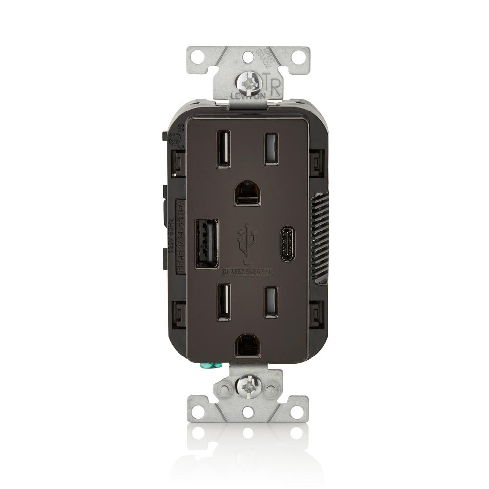 Brown - Electrical Outlets & Receptacles - Wiring Devices & Light ...
