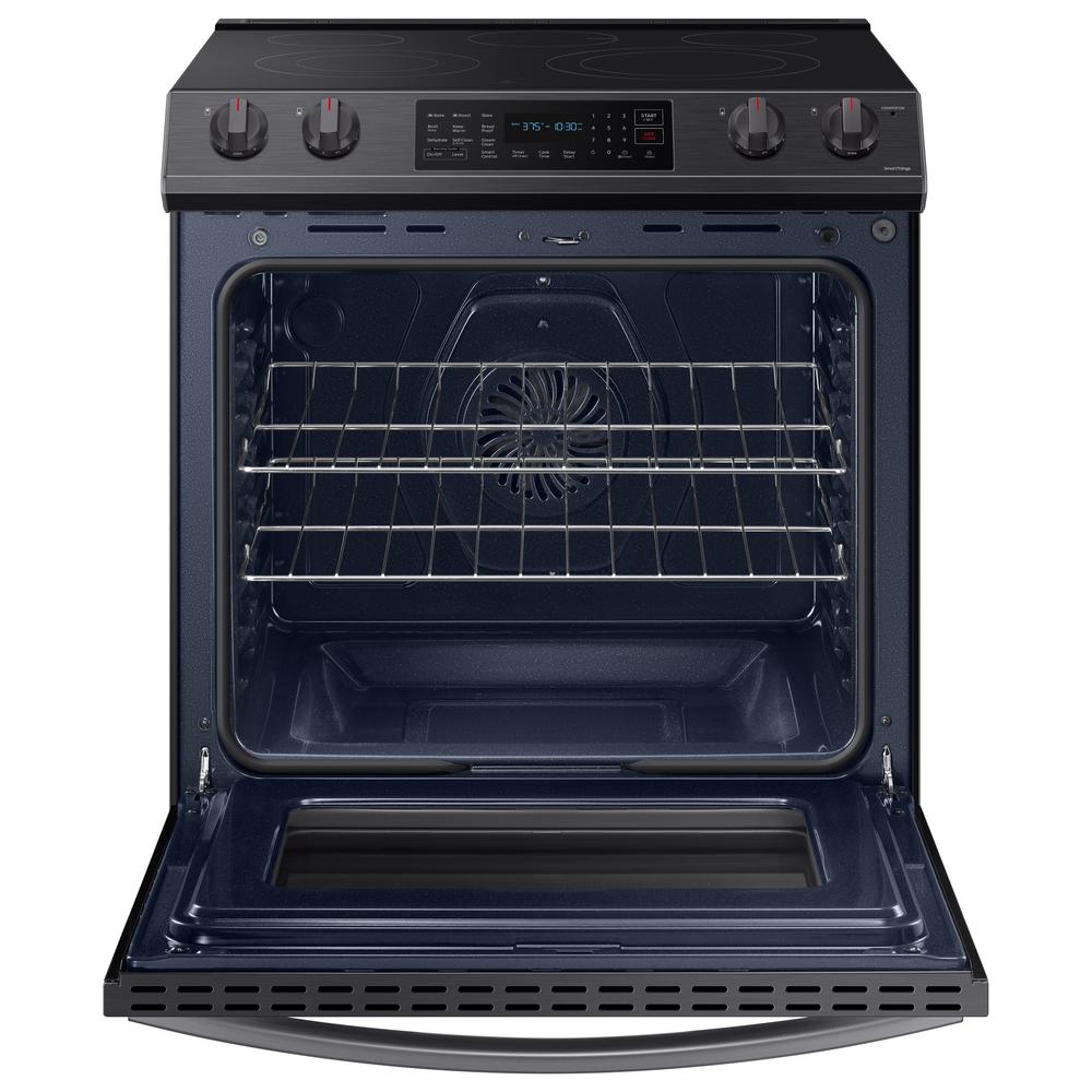 Slide-In - Black Stainless Steel - Electric Ranges - Ranges - The Home ...