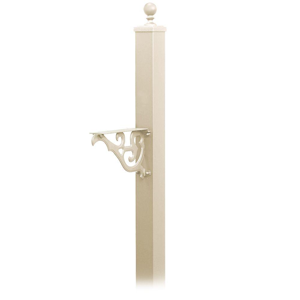 Salsbury Industries Victorian In-Ground Mounted Decorative Mailbox Post ...