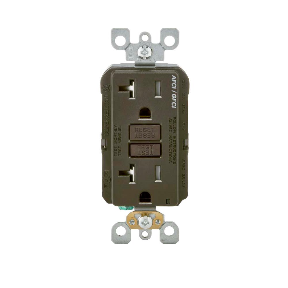 Brown - Electrical Outlets & Receptacles - Wiring Devices & Light ...