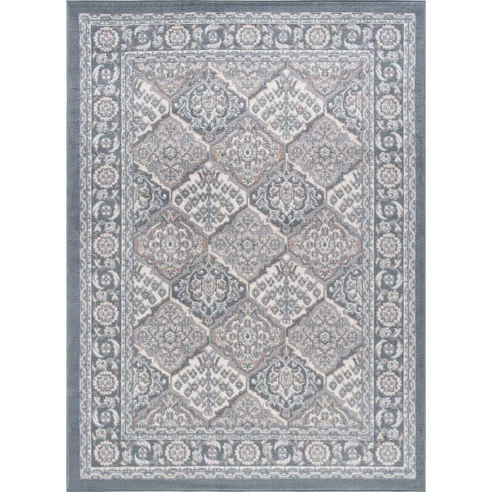 Tayse Rugs Hampton Traditional Gray 9 ft. x 13 ft. Area Rug-HMP4209 ...