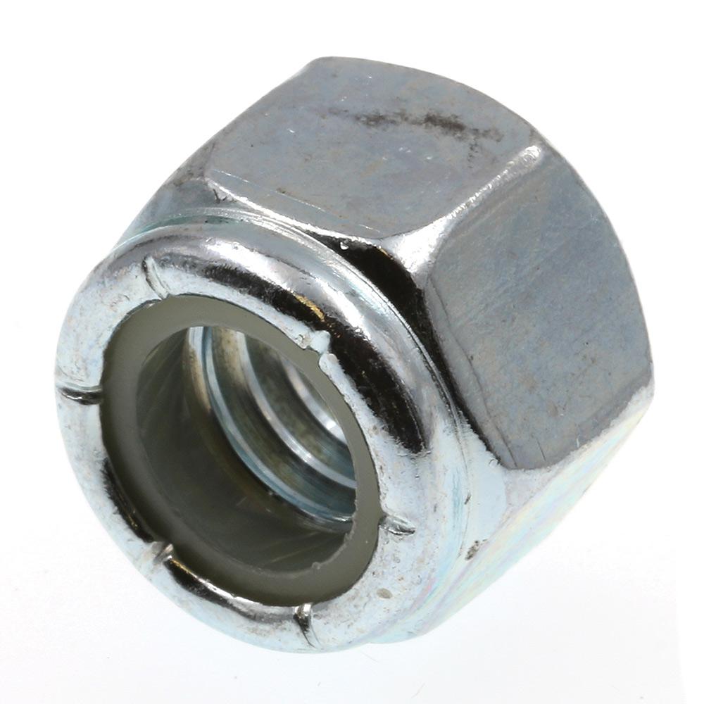 Prime-Line 3/8 in.-16 Grade 2 Zinc Plated Steel Nylon Insert Lock Nuts ...