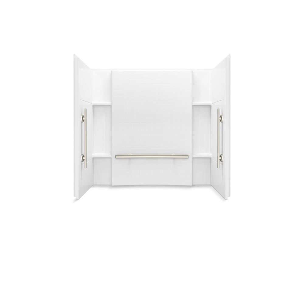 Sterling Accord Seated 36 In X 60 In X 74 1 2 In Shower Kit With Age