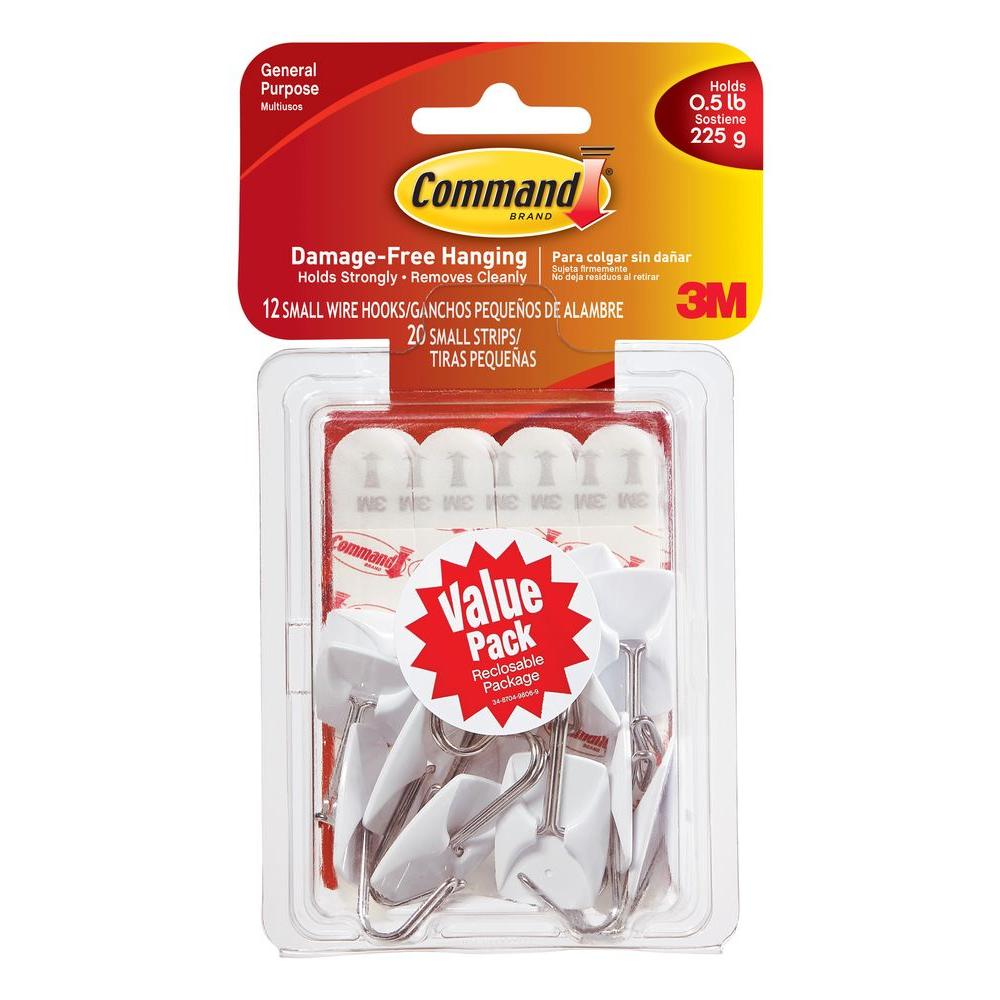 GlideRite 1-3/4 in. x 1-1/2 in. Matte Black Small Robe/Coat Hooks (10 ...