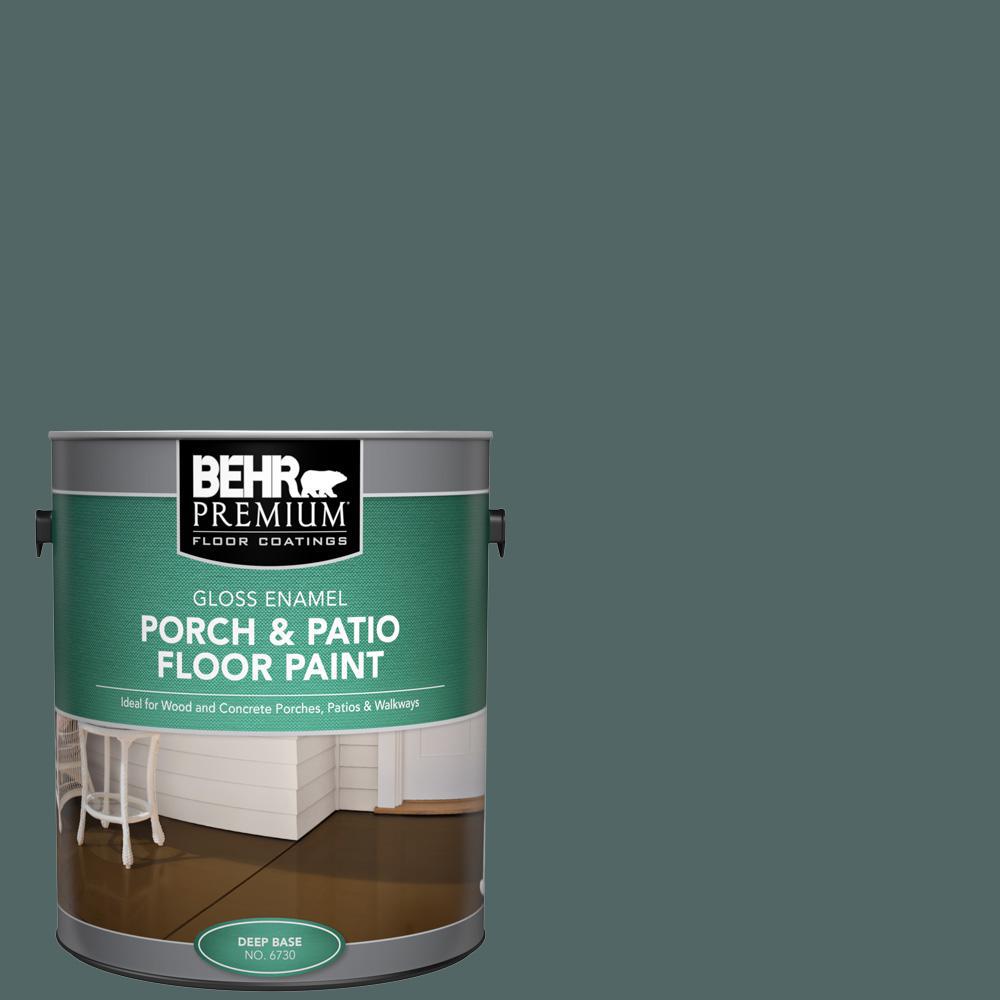 BEHR Premium 1 gal. #N440-6 Brooklyn Gloss Enamel Interior/Exterior ...