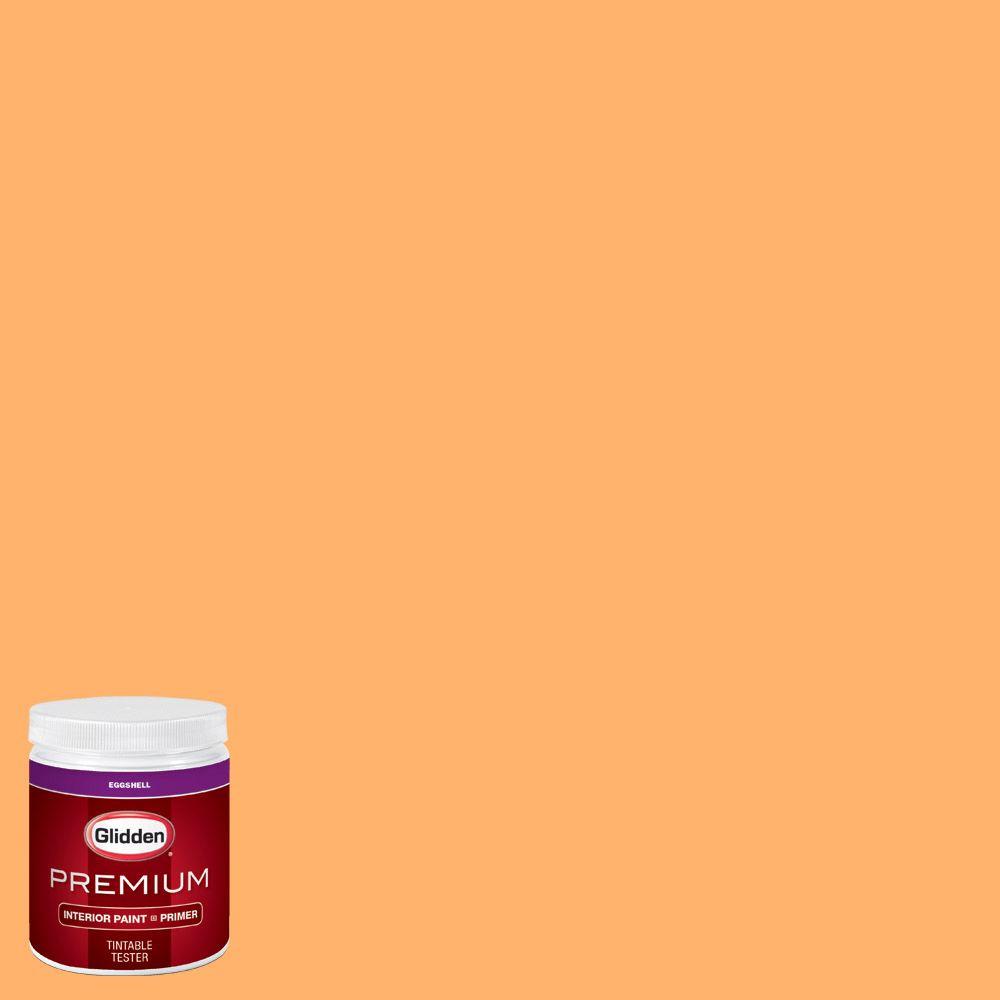 Glidden Premium 8 Oz HDGO41 Juicy Cantaloupe Eggshell Interior Paint
