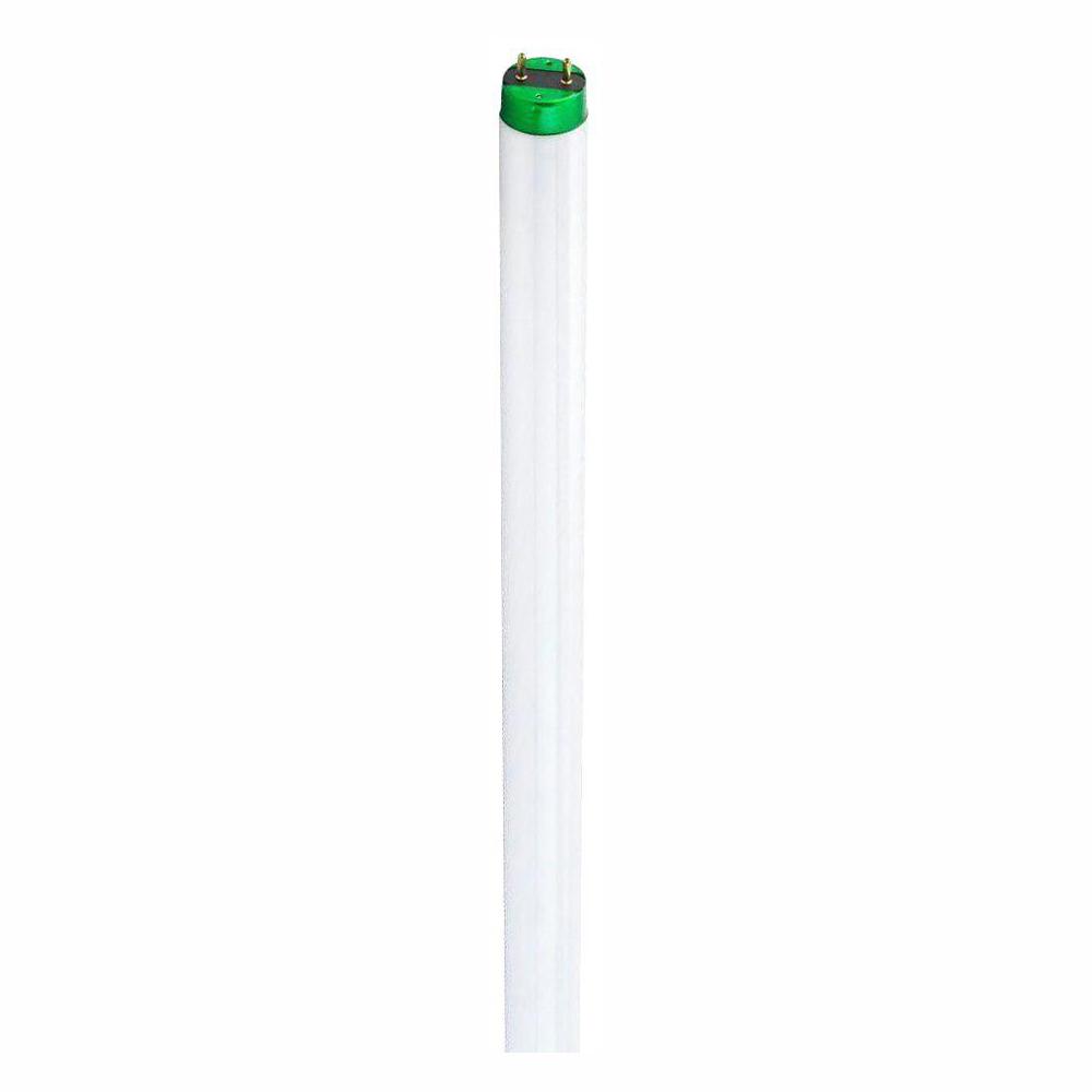 Philips 28-Watt 4 ft. Linear T8 Fluorescent Tube Light Bulb Soft White ...