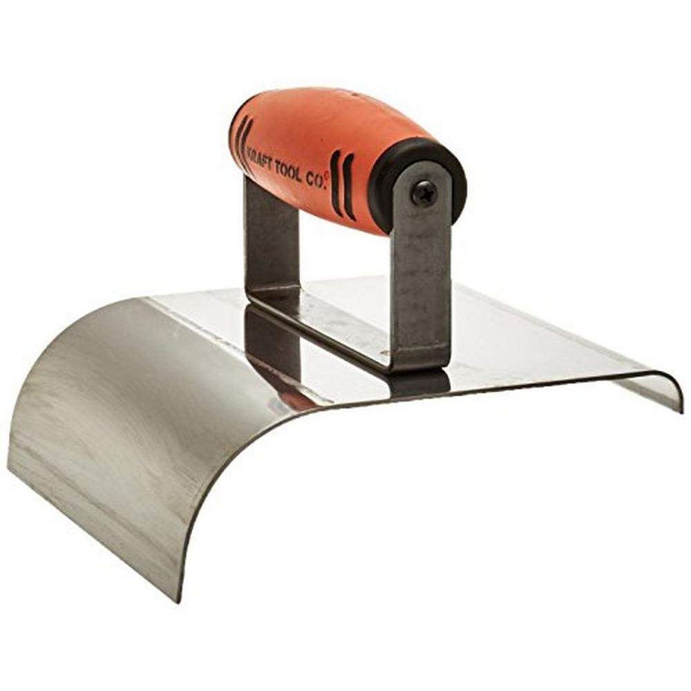 Kraft Tool Co. 6 in. x 6 in. Radius Edger with 1-1/2 in. R and 3/8 in ...