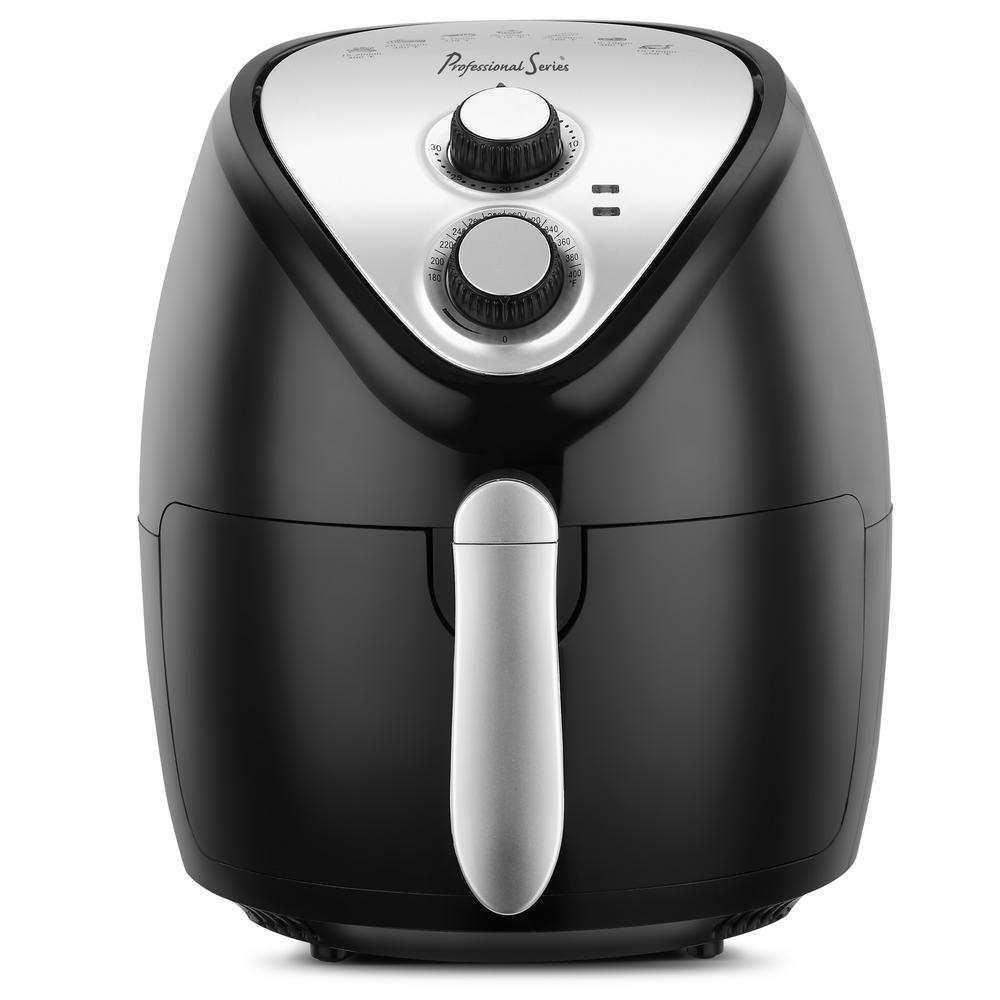 Professional Series Cool Touch 3.38 Qt. Air Fryer Black-PS-DF329 - The ...
