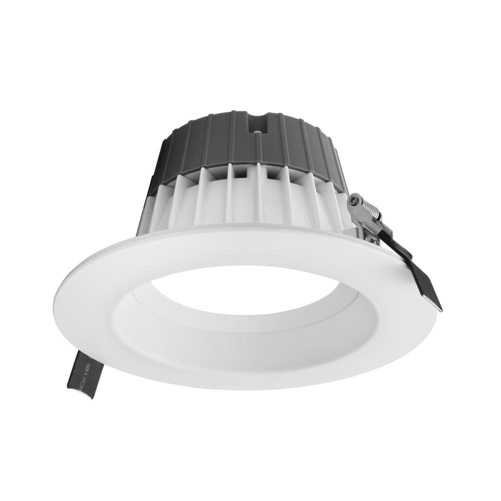 NICOR CLR6-Select 6 in. White Commercial LED Recessed Downlight Kit ...
