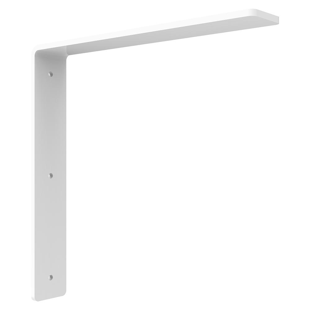 Federal Brace Freedom Hidden 16 in. White Bracket 30066 - The Home Depot