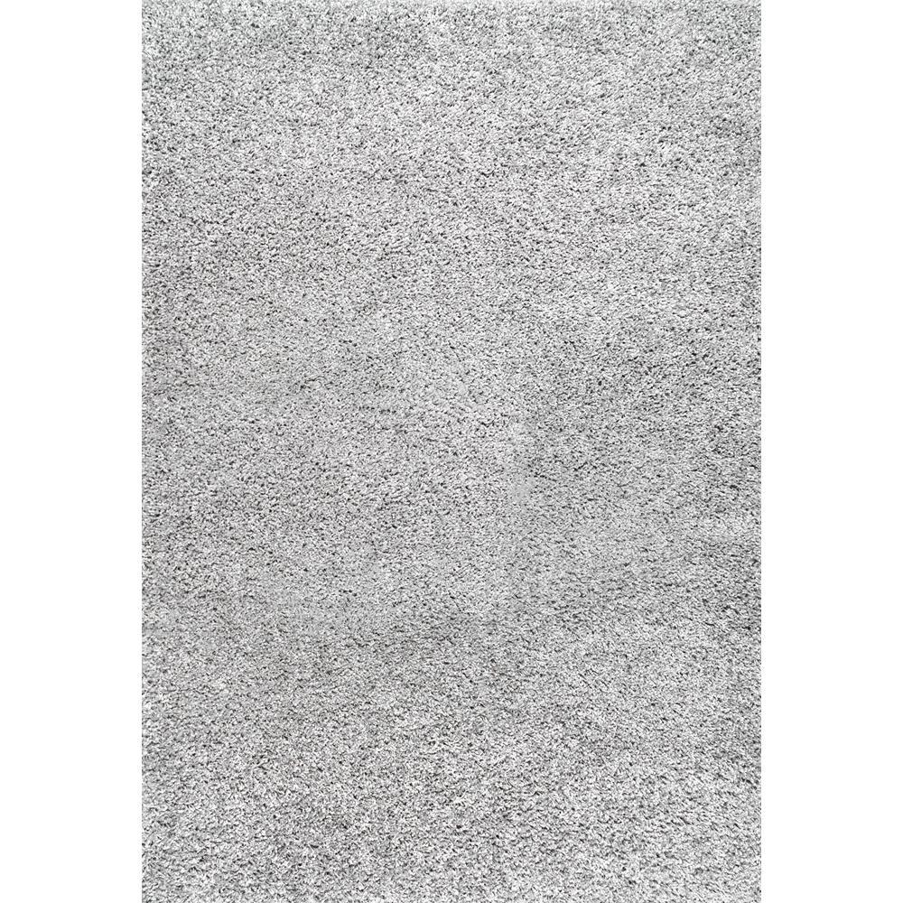 nuLOOM Shag Silver 8 ft. x 10 ft. Area Rug-OZSG02O-8010 - The Home Depot