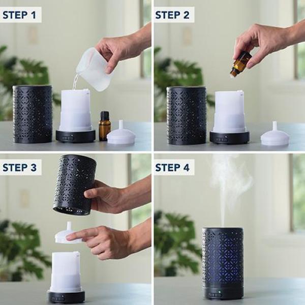 Airome 9.3 in Twilight Ultrasonic Essential Oil Diffuser SDTWL - The ...