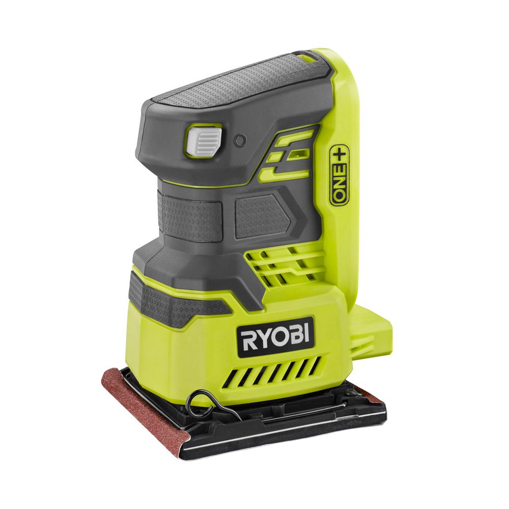 Ryobi 18 Volt ONE Cordless 1 4 In Sheet Sander Bare Tool With Dust
